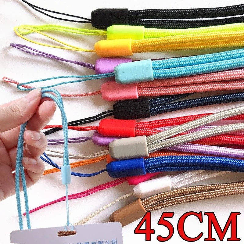 DIY Hanging Cords Rope Keychain Random Color Hand Wrist Strap Nylon ...