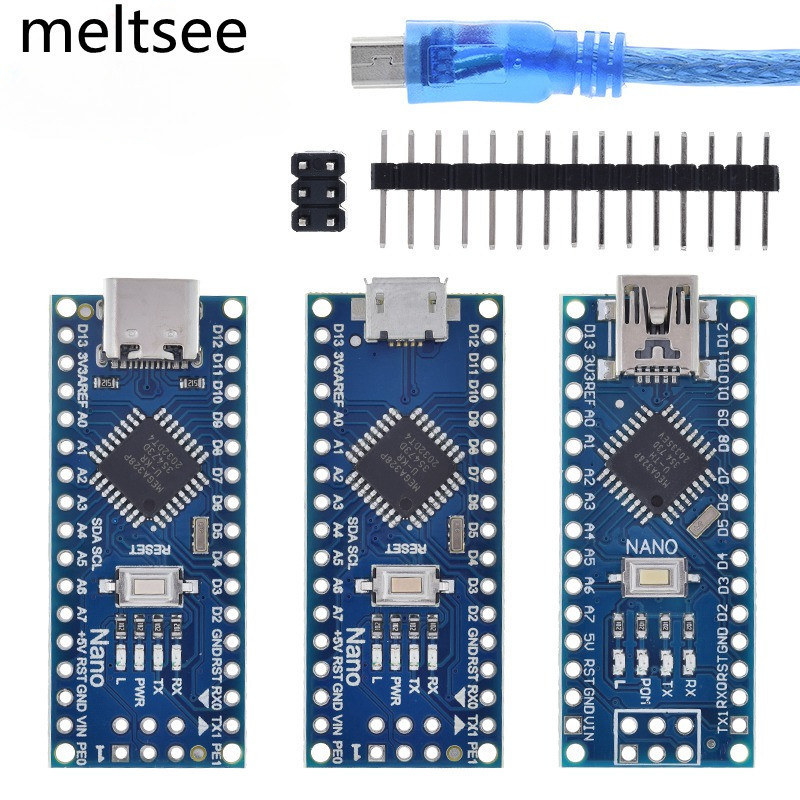 Nano With the bootloader compatible Nano 3.0 controller for arduino CH340 USB driver 16Mhz Nano ...