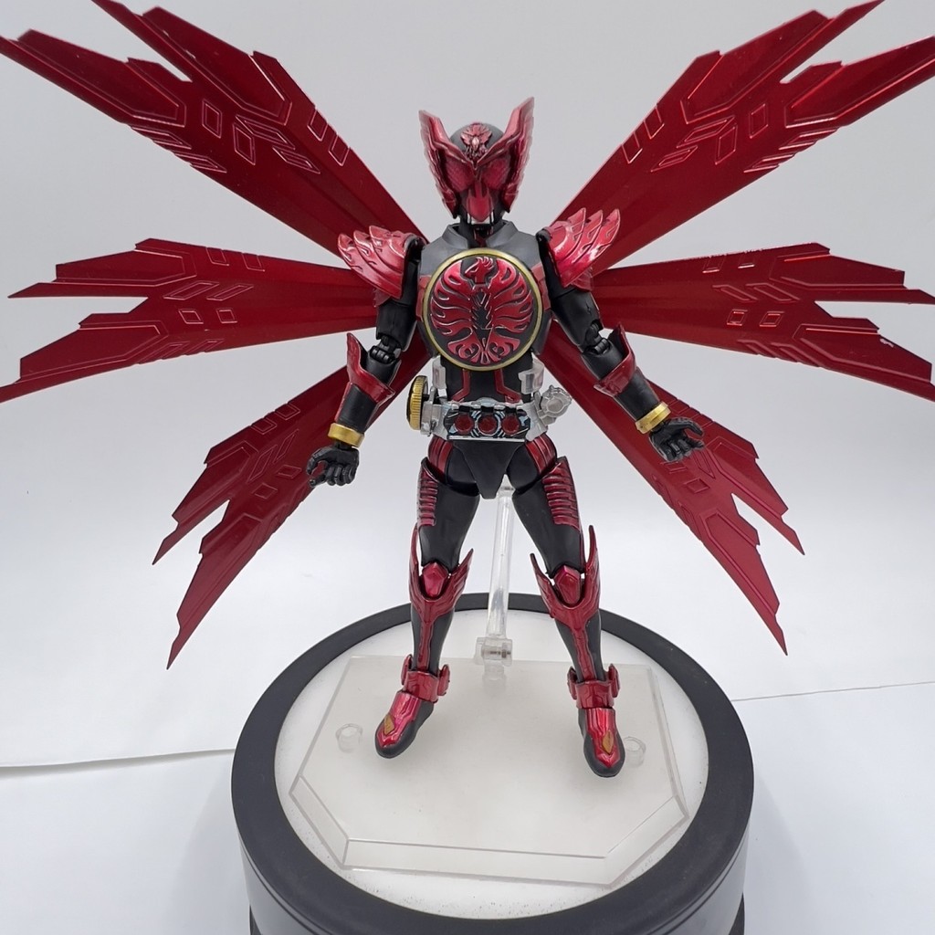 Shf Kamen Rider OOO Bird Series Ou POO Real Bone Carving Joint Hands-on ...