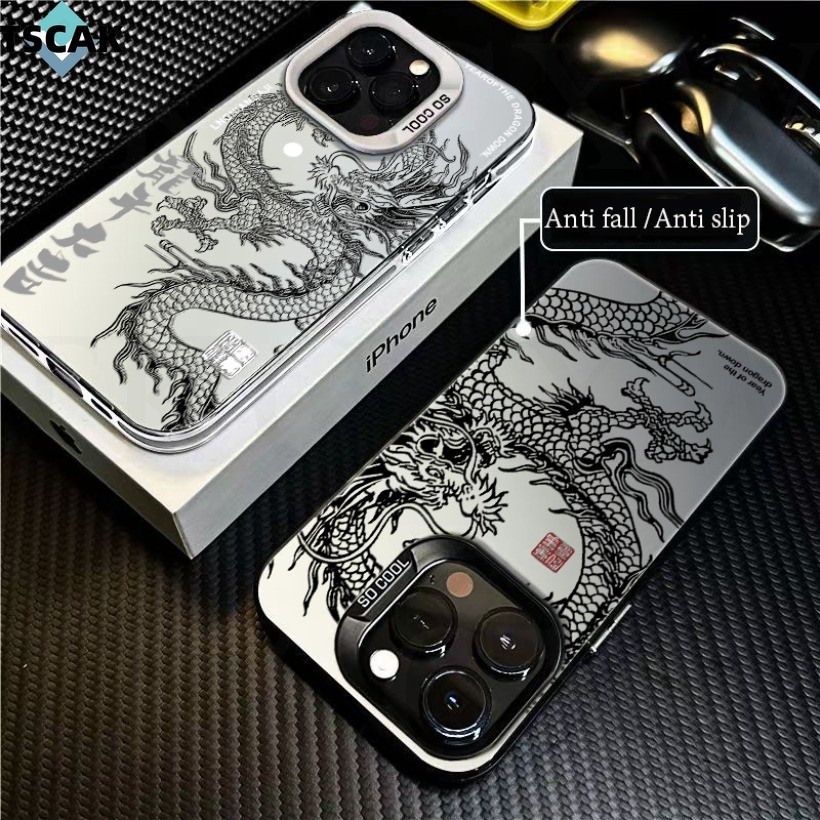 New Luxury Laser Eastern myths legends Chinese dragon Phone Case For ...