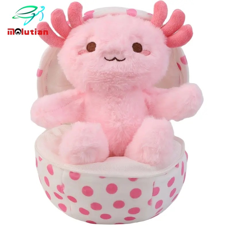 2in1 Axolotl Plush Toy Easter Plush Salamander Plush Doll Plush Hugging ...