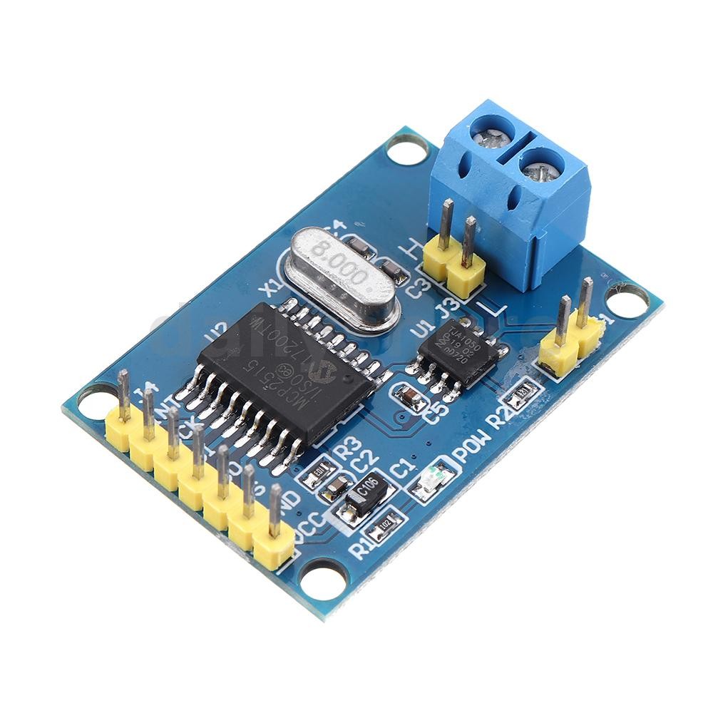 MCP2515 CAN Bus Module Board TJA1050 Receiver SPI 51 MCU ARM Controller ...
