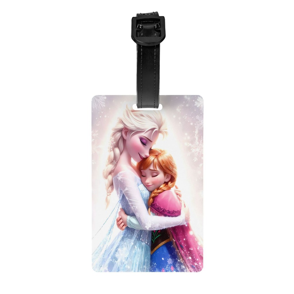 Frozen Luggage tag Luggage Tags Address Cards Name Tags Travel ...