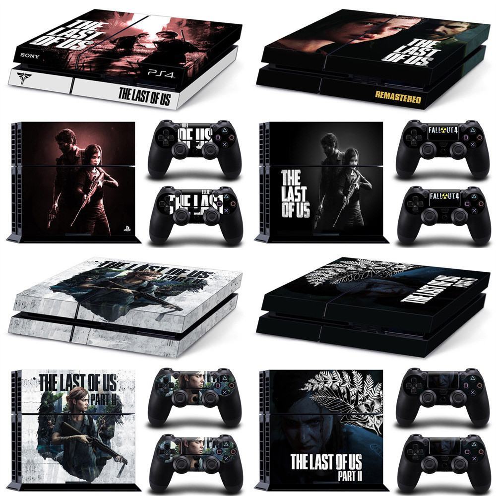 MAXZONE PS4 Game Console Protection Sticker The Last of Us Sticker Skin ...