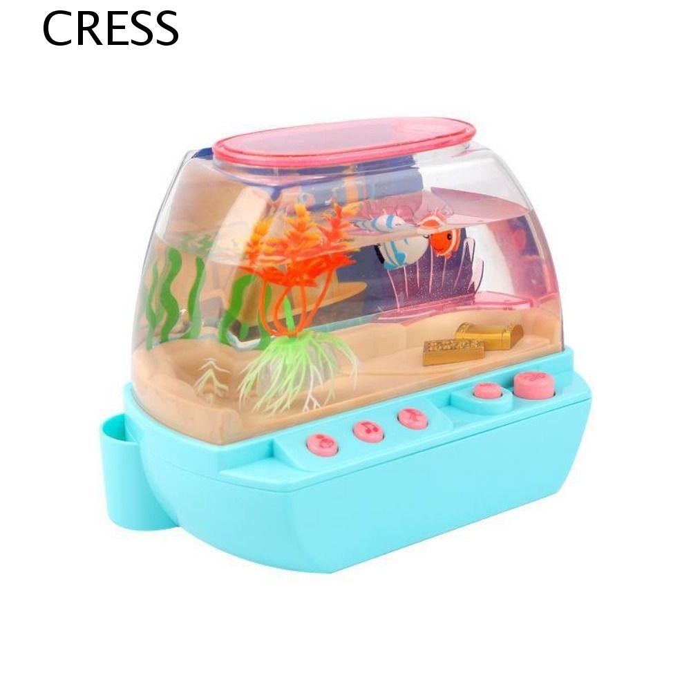 CRESS Artificial Aquarium Toy, Creative Cartoon Mini Simulation Fish ...