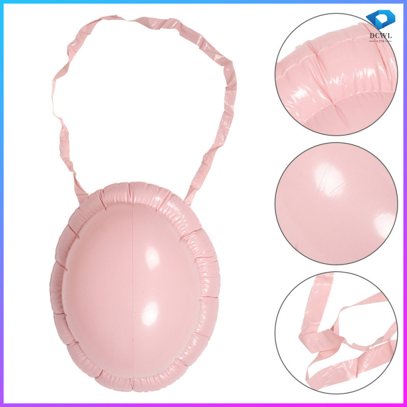 2pcs Inflatable Fake Pregnant Belly Cosplay Elderly Belly Party Costume ...