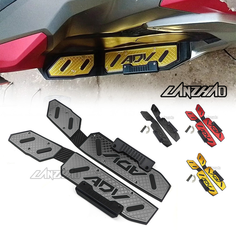 for HONDA ADV 160 2022-2025 CNC Aluminum Footrest Footboard Matting ...