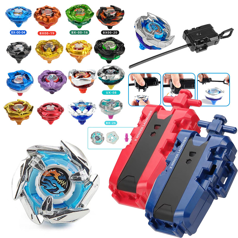 1pcs Beyblade X Complete UX-03 BX-23 UX-01 Metal Bey Blade Burst BX ...