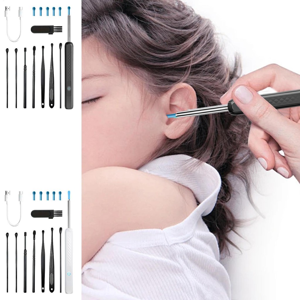 Ear Pick with Light Wireless Visual Ear Pick Set wondekph | Shopee ...