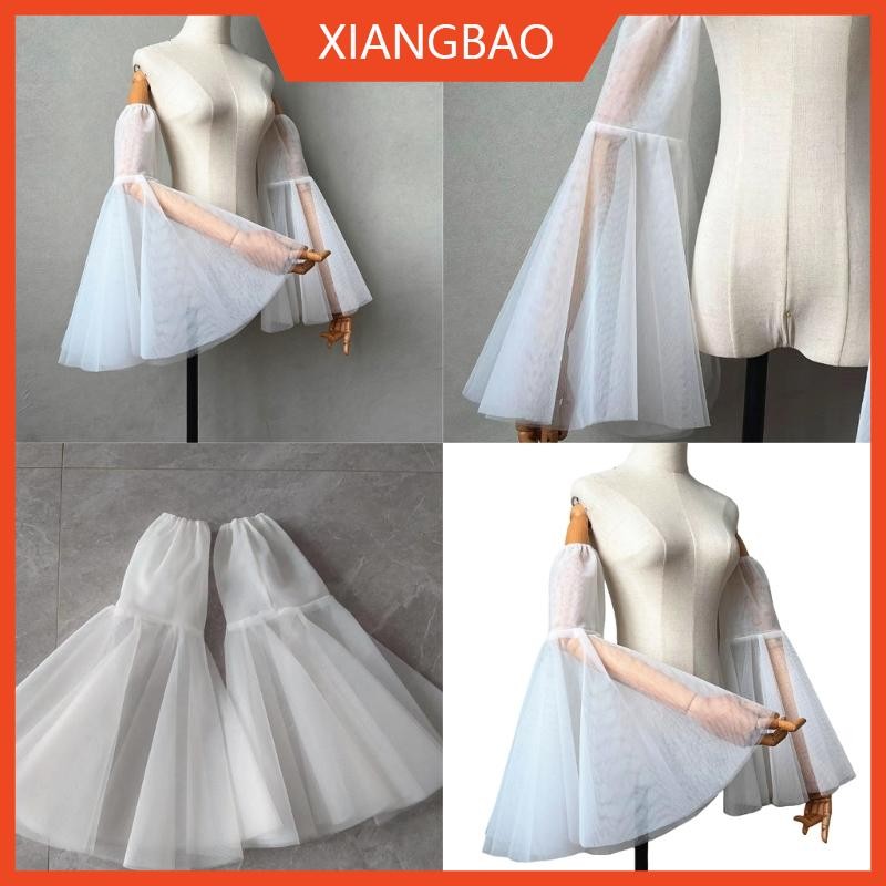 xiangbao Stylish Flared Arm Sleeves Arm Accessories for Women Bride ...