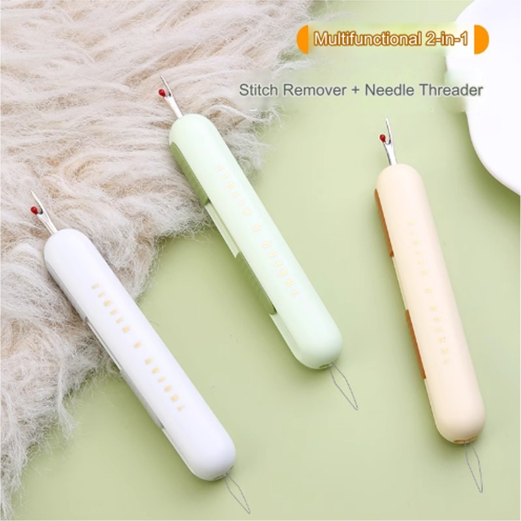 Thread Seam Ripper 2-in-1 Thread Remover Sewing Ripper Household Sewing ...