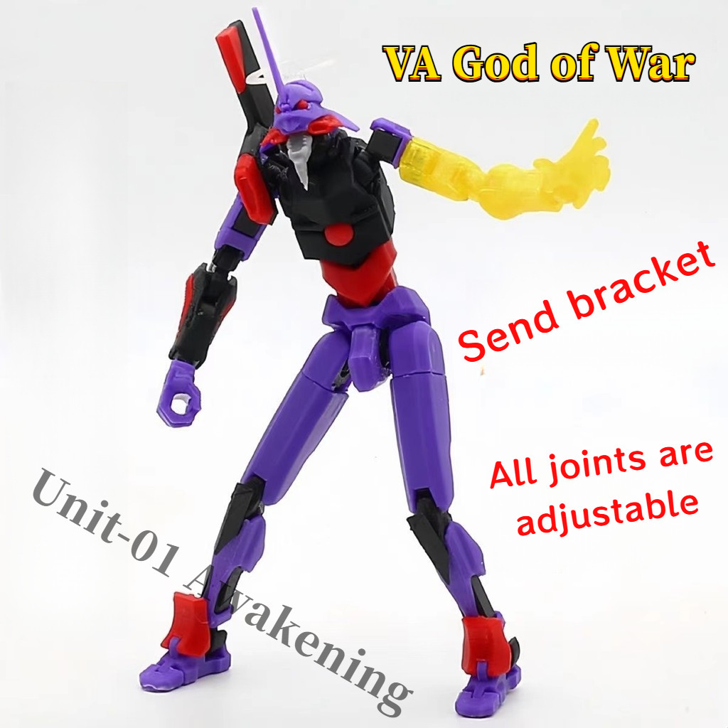 【Fast shipping】T13 Action Figure&lucky 13 3D printed&accessories EVA ...