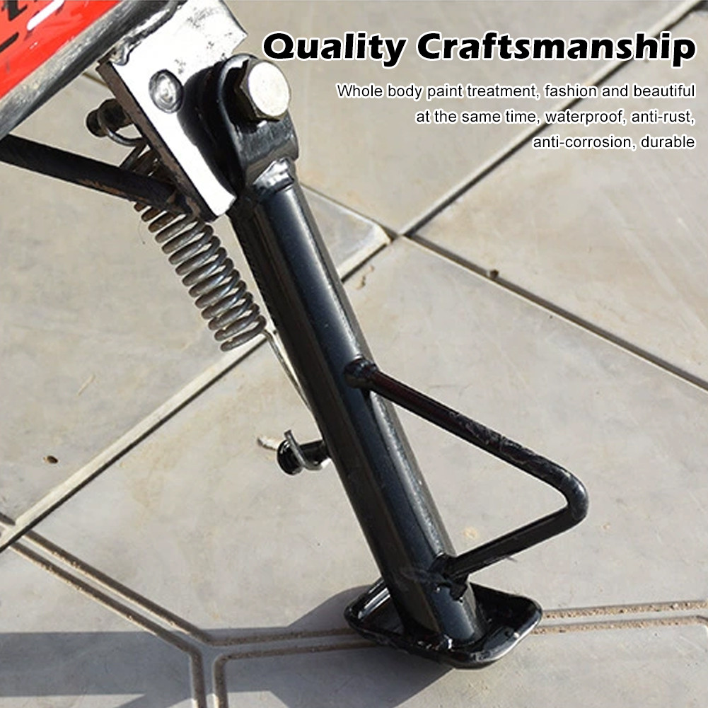 Heavy Duty Motorcycle E-bike Non-Skid and Classic Side Stand Universal ...