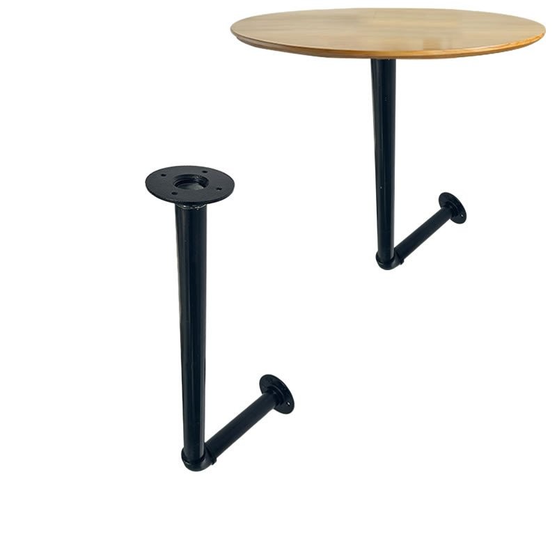 Industrial Style Wall-Mounted Coffee Shop Milk Tea Shop Booth Wooden ...