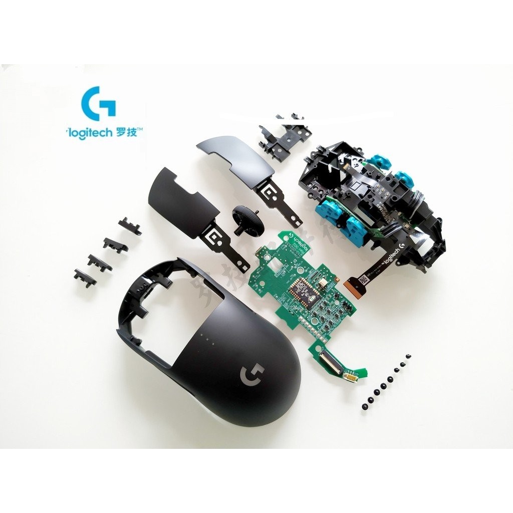 Logitech GPW Dog Shit King Mouse Shell Repair Double Click Skeleton ...
