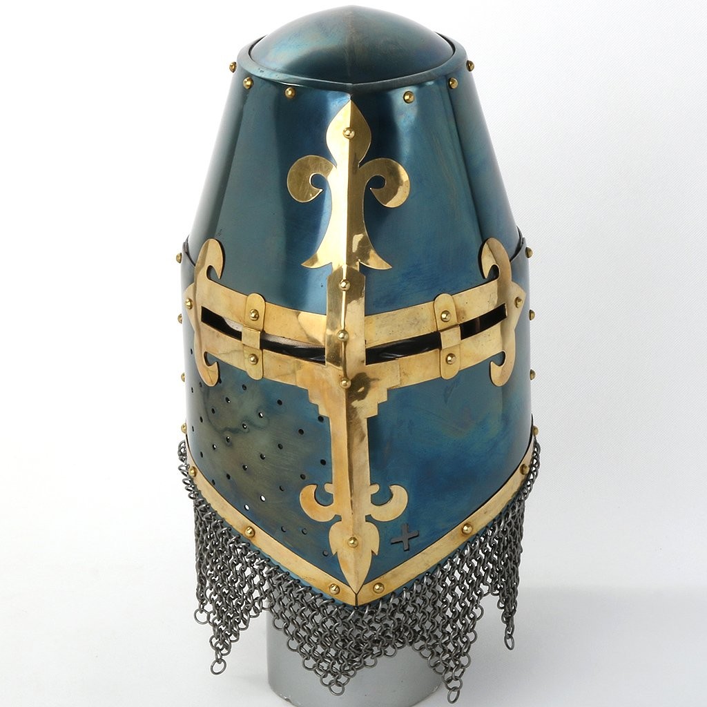 Real-time Inventory = Coenburg Knight Helmet Crusader Helmet Roasted ...