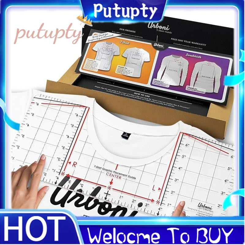 T-Shirt Ruler Guide for Vinyl Alignment and Centering Designs | Shopee ...