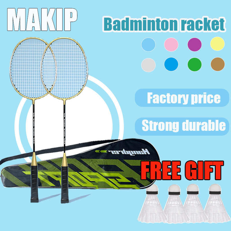 2PCS Badminton Racket Original Set Light Durable Upgrade Badminton ...