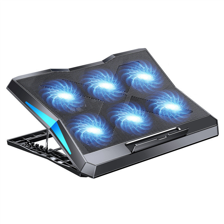 Laptop Cooler Cooling Stand Gaming Laptop Adjustable Folding Desktop ...