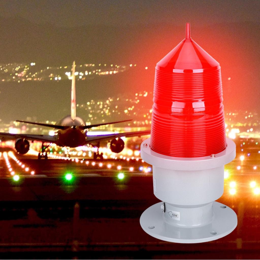 Loloshop1 Warning Strobe Light Adjustable Construction Aviation 5km ...