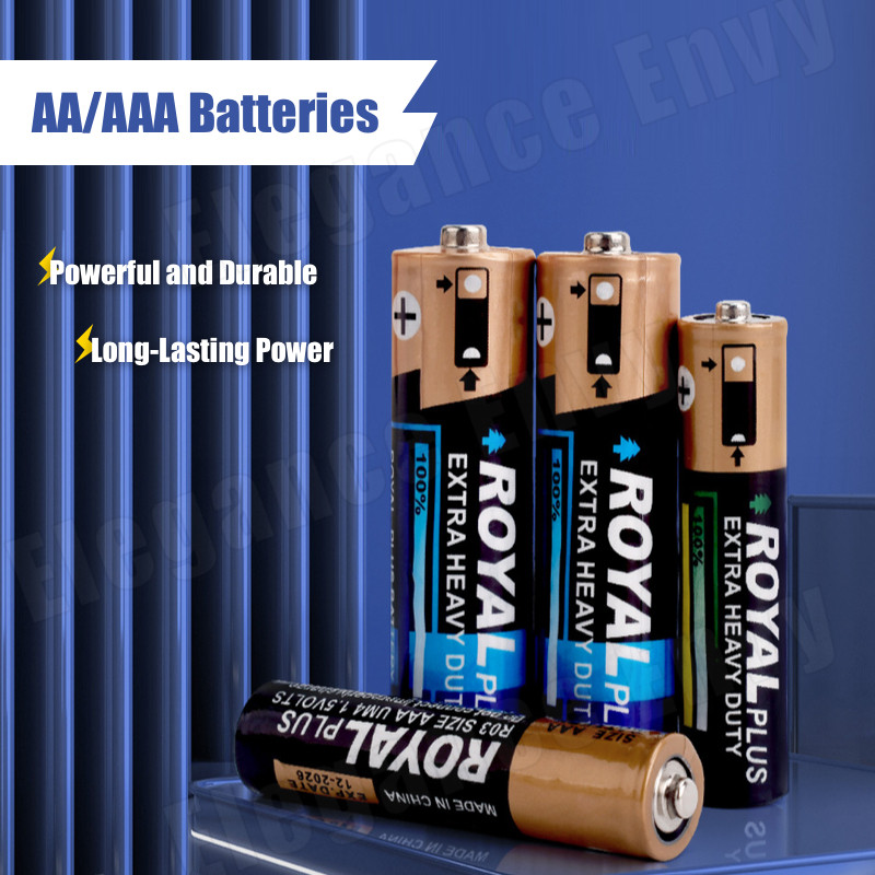 AA and AAA alkaline batteries for remote controls and calculators ...