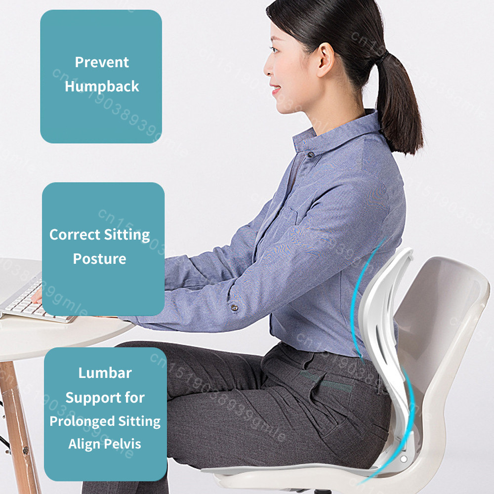 Ergonomic Waist Protection Office Chair Cushion Mesh Ergonomic Computer ...