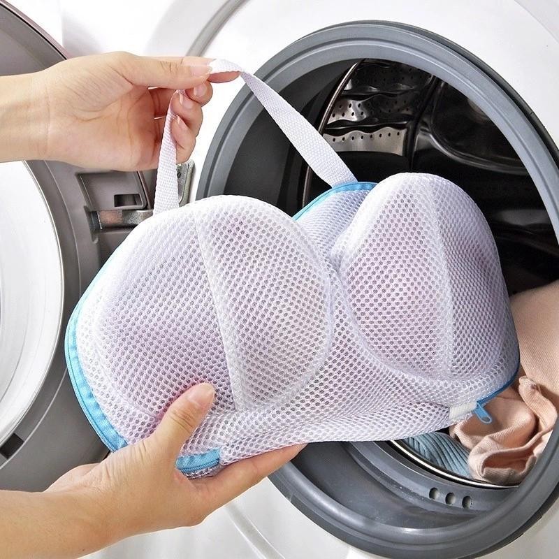 Anti-deformation Washing Bra Zipper Laundry Net Bag Durable Washing ...