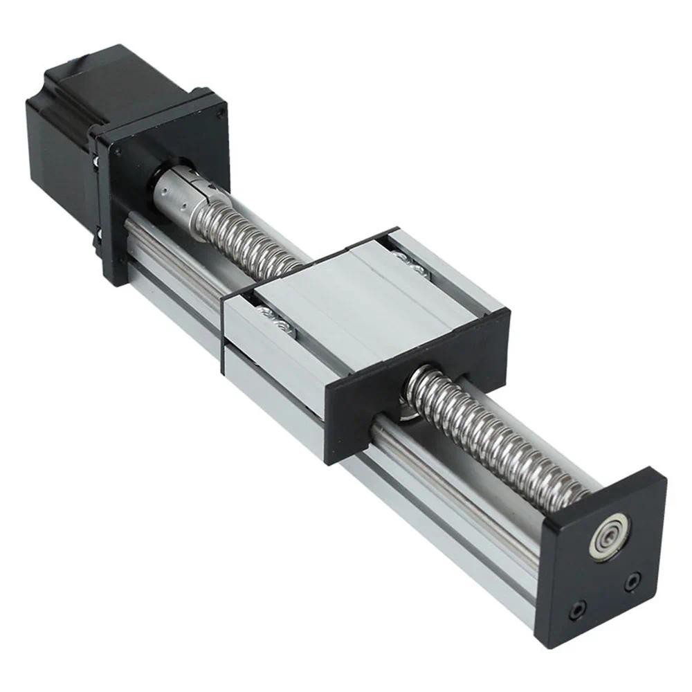 Linear Rail Guide Ballscrew SFU1204 1605 C7 with NEMA23 Stepper Motor ... Linear Rail Guide Ballscrew SFU1204 1605 C7 with NEMA23 Stepper Motor ...