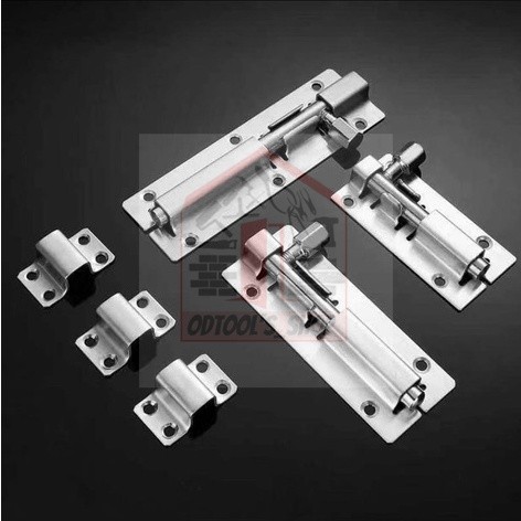 ULA stainless steel barrel bolt 2" 3" 4" 6" 8" Inches | Shopee Philippines