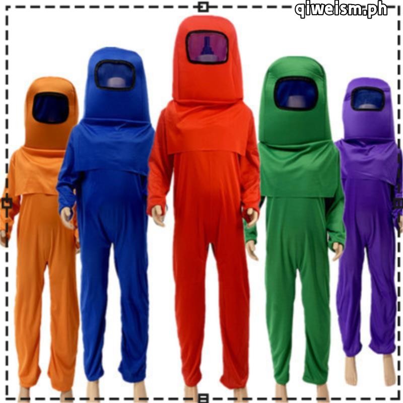 Kids Anime Game Among Us Cosplay Costume Cute Children Halloween Party ...