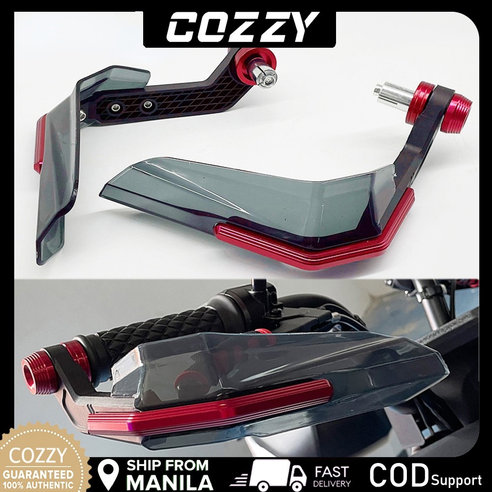 Aluminum Alloy Motorcycle Hand Guards Handle Protector 1Pair Universal ...