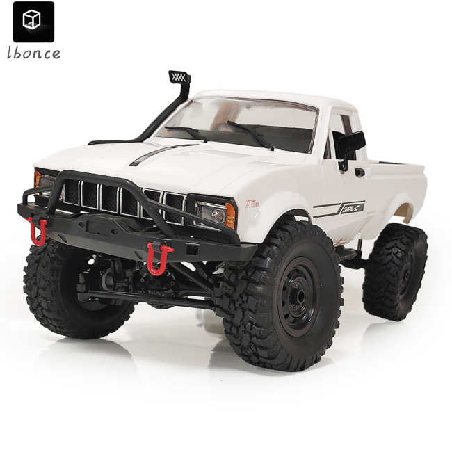 WPL C24-1 4WD 1:16 RC Car 2.4G RC Proportional Control Crawler Off-road Car Buggy with LED Head ...