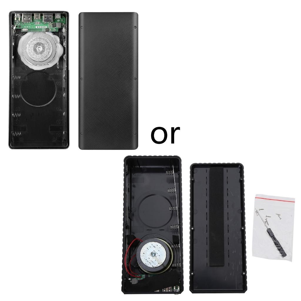 PP+4 x 26650 Battery Box Fast Charge Mobile Power Bank Cases DIY ...