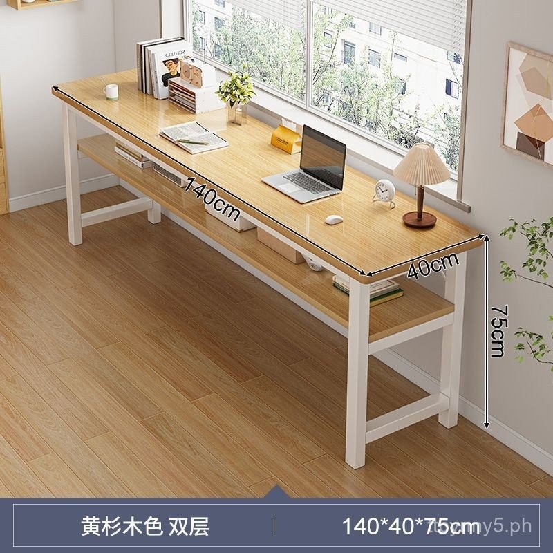 Computer Desk Student Learning Writing Desk Double Home Rectangular ...