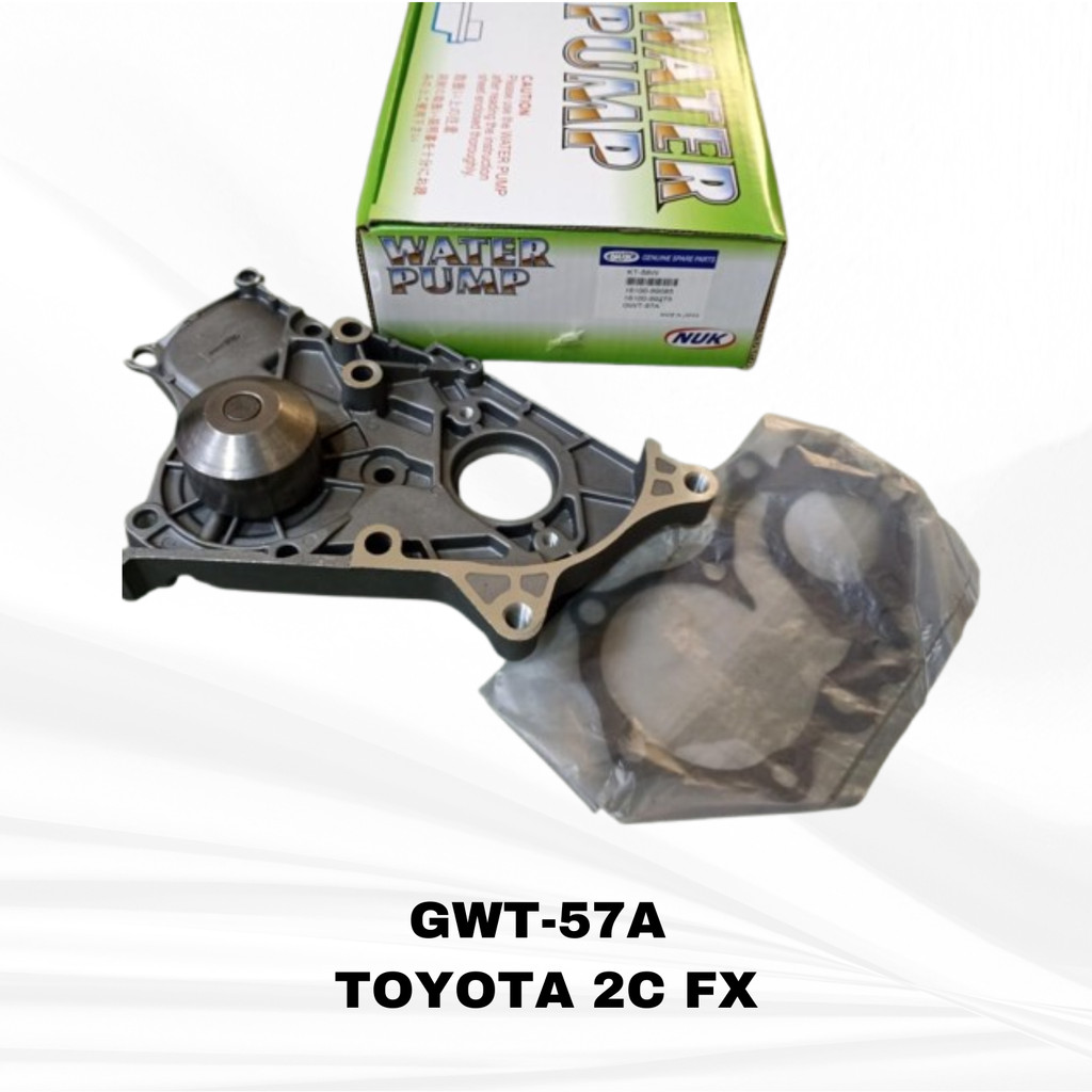 WATER PUMP GWT-57A for TOYOTA 2C FX (NUK) | Shopee Philippines
