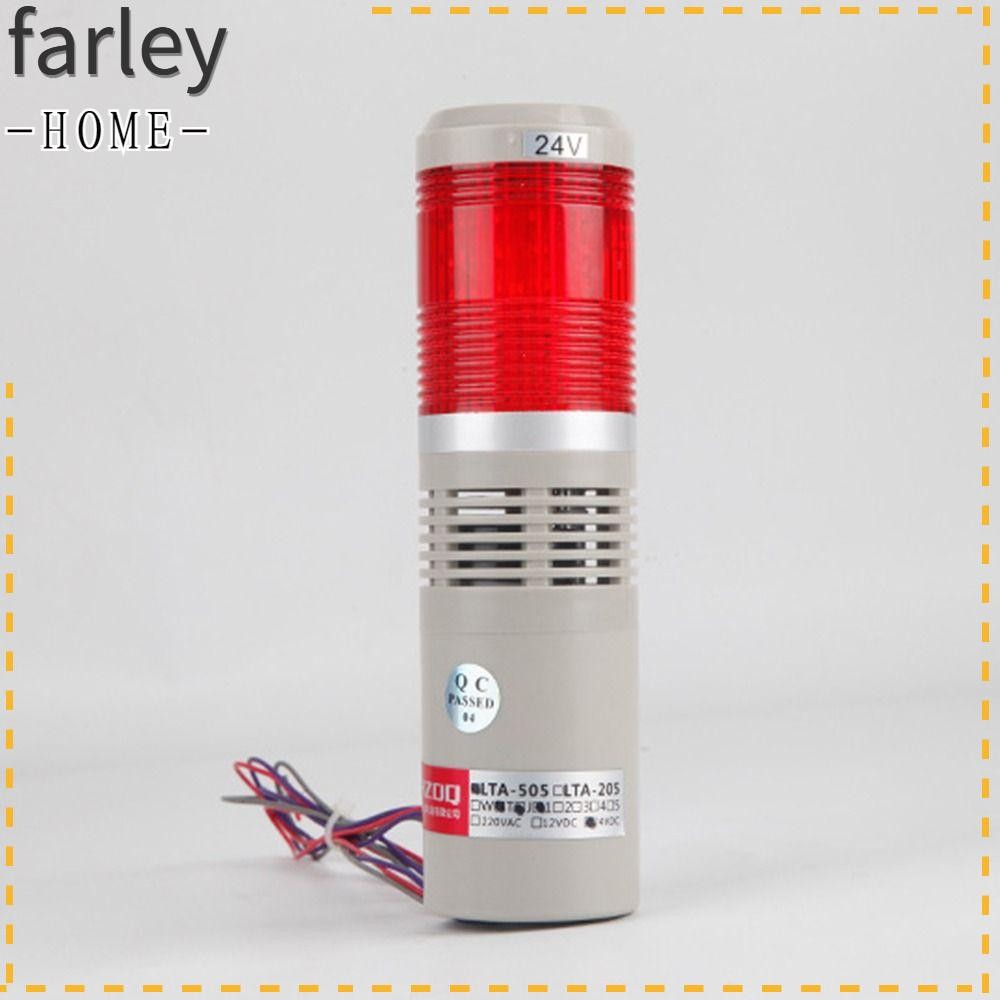 FARLEY Industrial Warning Signal Lights, with Buzzer Red Alarm Warning ...