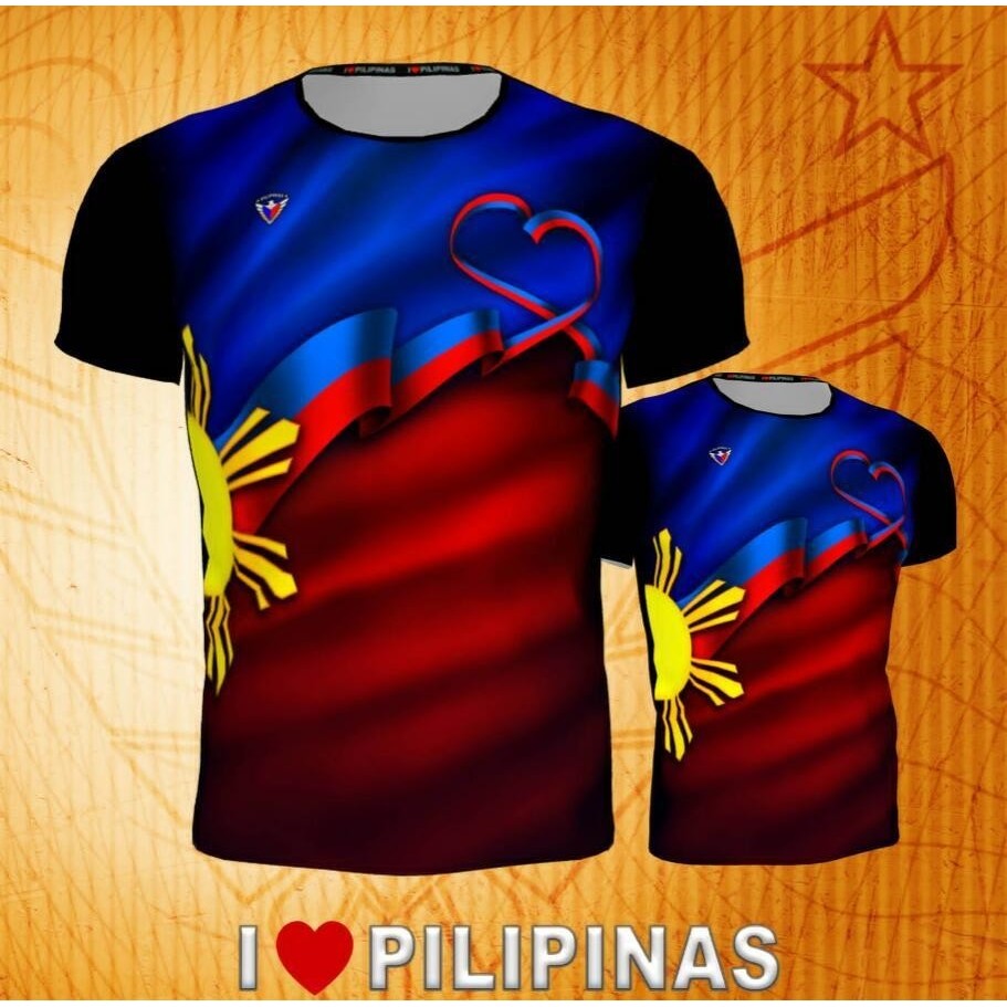 Xzx Design - I Love Filipino Flag Filipino Eagle Polo T-shirt 08 ...