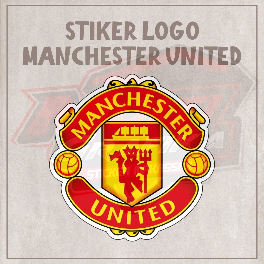MANCHESTER UNITED MU MU MU MU MU MU Car laptop LOGO Helmet Sticker ...