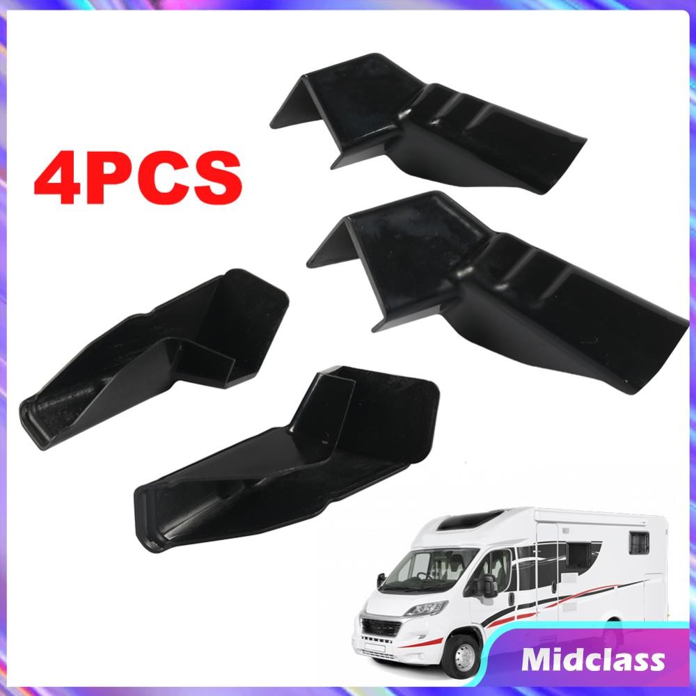 4Pcs RV Rain Gutter Downspout with Extensions Camper Extended Rain ...