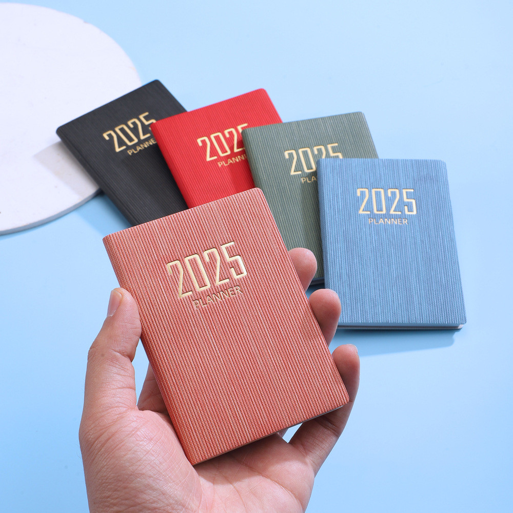 2025 Mini A7 Journaling Planner Notebook English Schedule Mini Daily ...