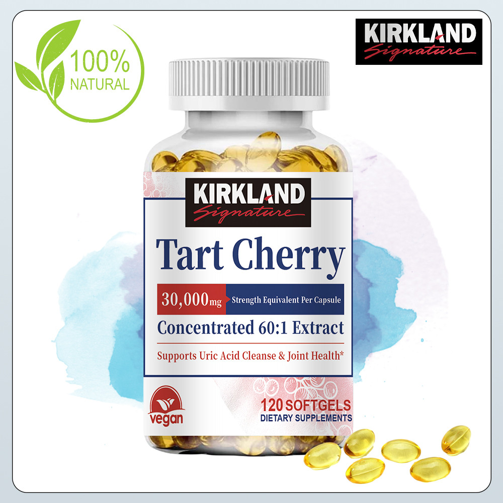 KIRK--LAND Tart Cherry 60:1 Extract, 30000mg Strength Powerful Uric ...