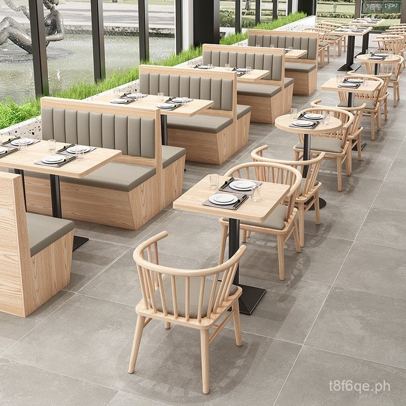 Restaurant Booth Sofa Cafe Hamburger Dessert Shop Hot Pot Restaurant ...