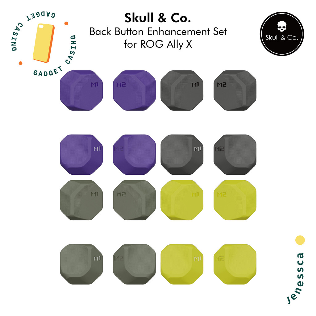 TOMBOL Skull & Co. Asus ROG ALLY X Back Button Enhancement Set ROG ALLY ...