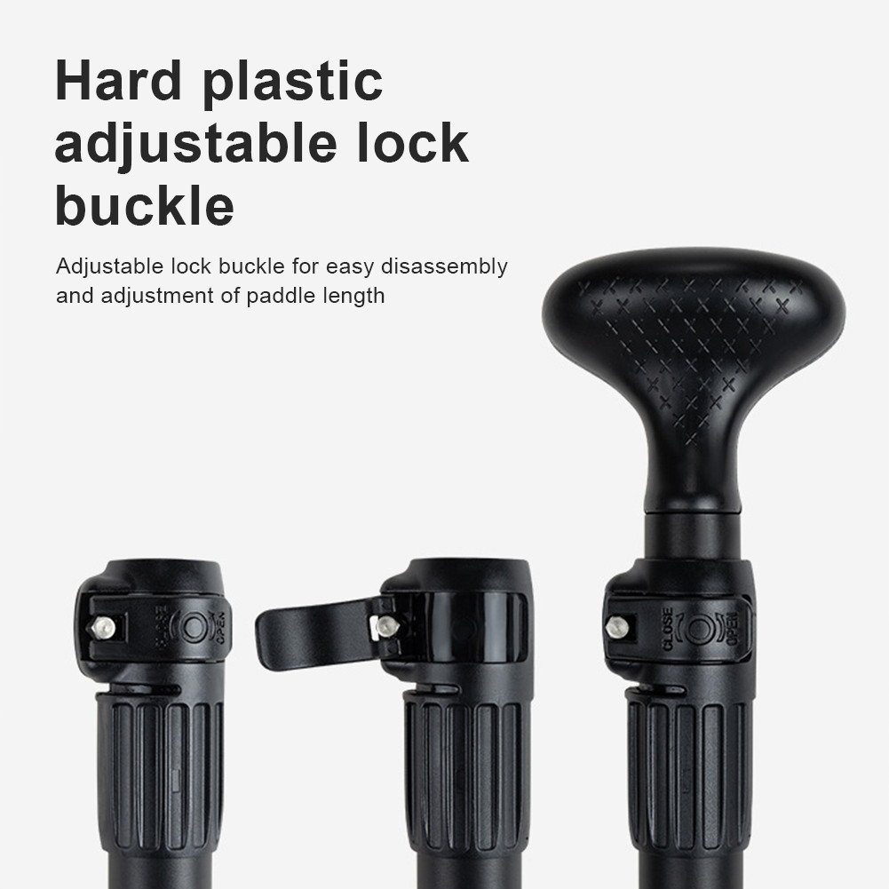 Single Double Ended Paddles Dual-Purpose 3-Piece Adjustable Kayak SUP ...