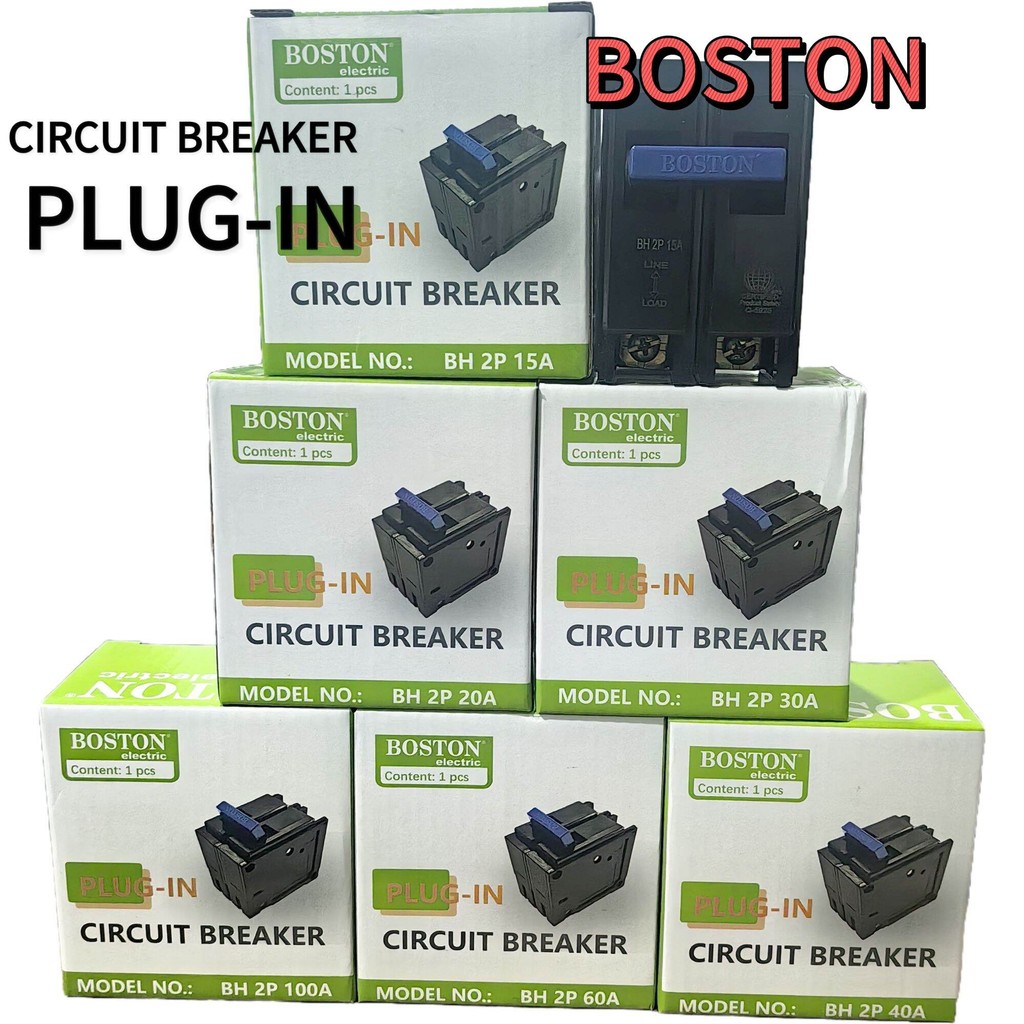 [cod]BOSTON CIRCUIT BREAKER PLUG-IN BH 2P 15AMP 20AMP 30AMP 40AMP 60AMP ...