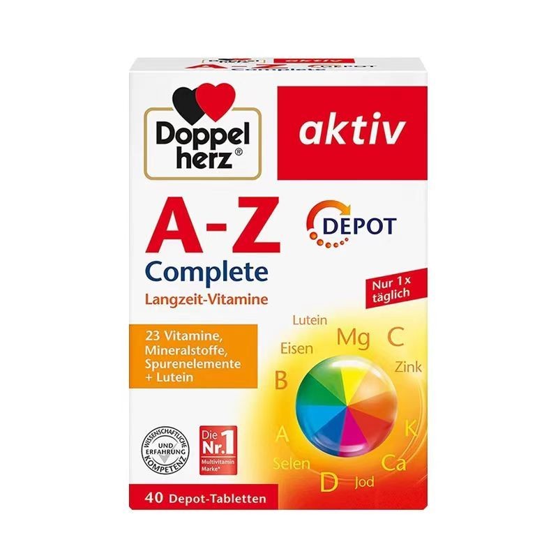 Doppelherz Double Heart Multivitamin A-Z40 Capsules 4H7A | Shopee ...