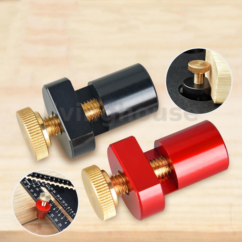 2 in 1 Dual-Head Table Card Tenon Blocker and Protractor Auxiliary ...