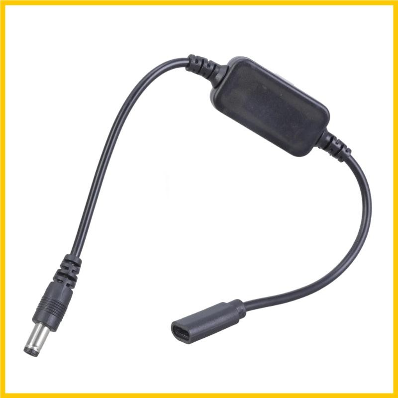 ACE USB Type C Female to DC5 5mm x 2 1mm Male Converter Adapter Cable ...