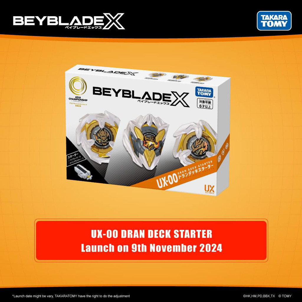 Takara Tomy Beyblade X UX-00 Limited Set with Transmitter | Shopee ...