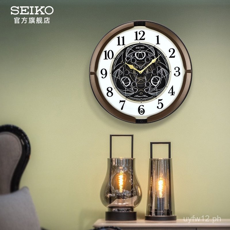 SEIKO Japan Seiko Point Music Timepiece Clock for Living Room16European ...